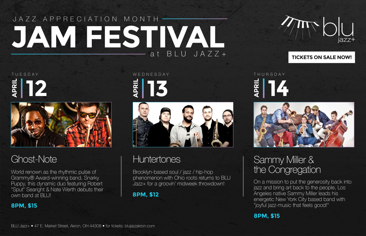 BLU Jazz+ | Jazz Appreciation Month (JAM) Festival 2016 - BLU Jazz+